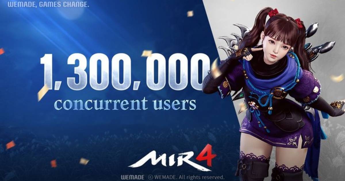 「MIR4」が同時接続数130万人突破 | BCGI NEWS