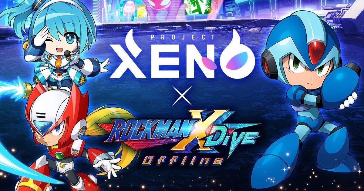 「PROJECT XENO」と「ロックマンX DiVE オフライン」がコラボ | BCGI NEWS