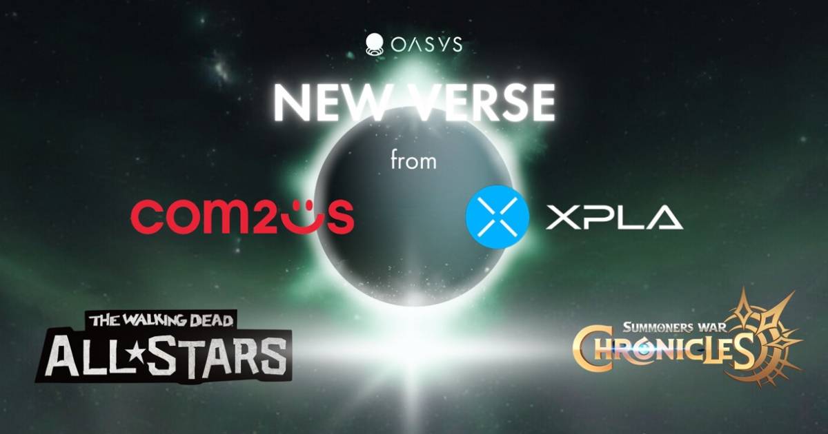 韓国ゲーム大手Com2uS、Oasys上で独自Verse構築と主要タイトルの展開を発表 | BCGI NEWS