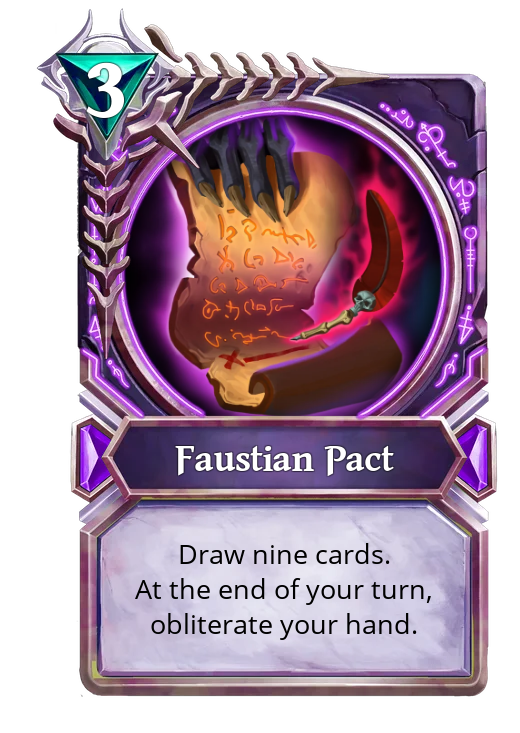 Faustian Pactの取引価格推移・相場情報 Gods Unchained TCG(ゴッズ アンチェインド) | ブロックチェーンゲームインフォ