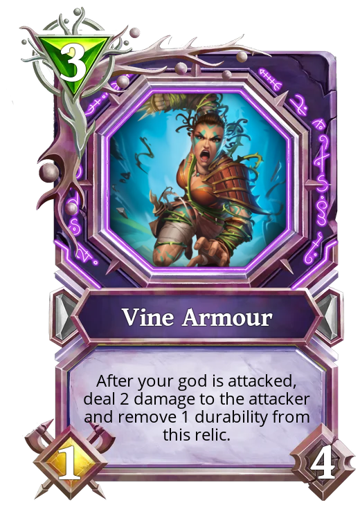 Vine Armourの取引価格推移・相場情報 Gods Unchained TCG(ゴッズ アンチェインド) | ブロックチェーンゲームインフォ